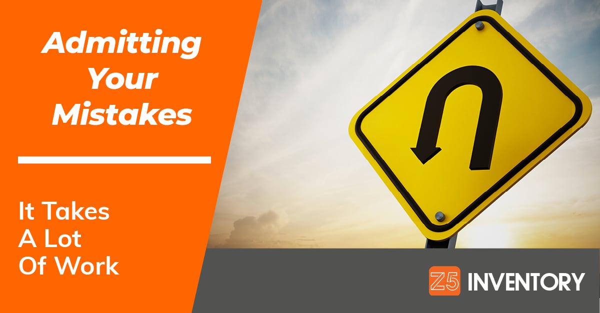 Improvement Is Impossible Without Admitting Your Mistakes